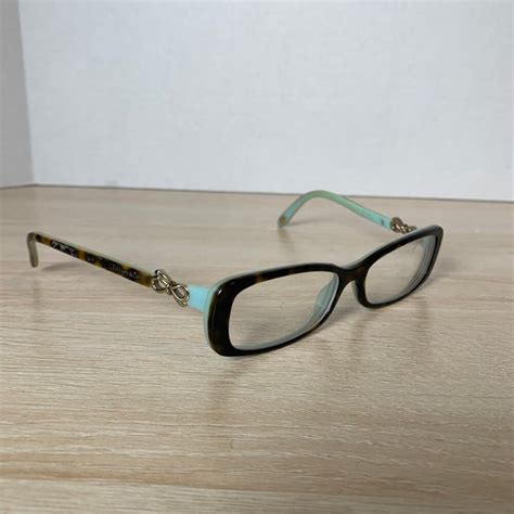 Tiffany Co Eyeglasses Tortoise Shell Blue Parts Only Gem