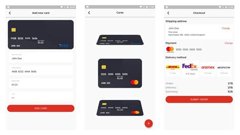 Flutter Shopping UI Code Market