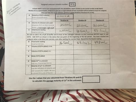assigned unknown solution number 1 1 25ml inceroun
