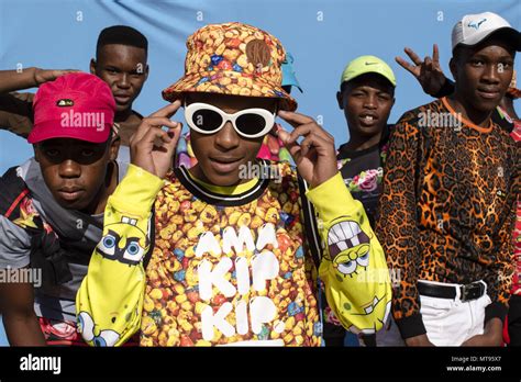 Johannesburg Soweto South Africa 26th May 2018 Visitors To The Izikhothane Dance Event