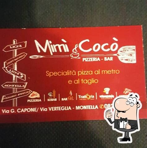 Mimì E Cocò Montella Restaurant Menu Prices And Reviews