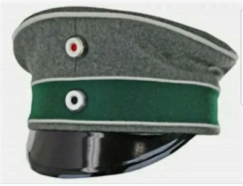 German Army Officers Cap Vintage Replica All Sizes Available Etsy