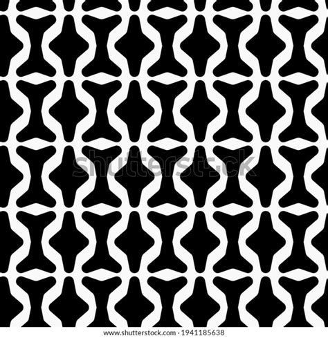 Abstract Black Shapes Patter Vector Black Stock Vector Royalty Free 1941185638 Shutterstock
