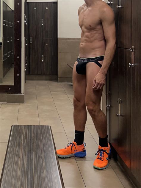 Tell Me About A Time You Were In The Locker Room In Just Your Jock R