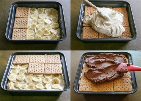 Recept Na Nepečený Dezert S Banány A Sušenkami Dámskáligacz