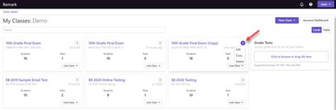 Deleting Classes In Remark Test Grading · Remark Software
