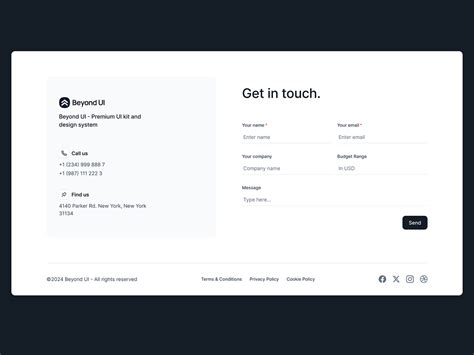 Footer Ui Designs Themes Templates And Downloadable Graphic Elements On Dribbble