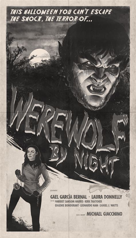 Artstation Werewolf By Night Poster Art