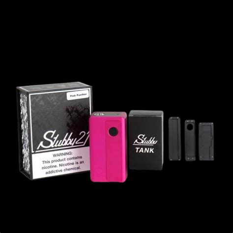 Stubby Aio 21700 Rdta Pink Panther Edition Vapery
