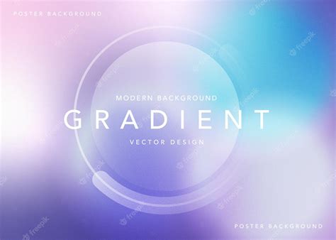 Premium Vector Trendy Gradient Background With Vibrant Colors