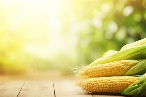 Premium Ai Image Corn Background And Copy Space