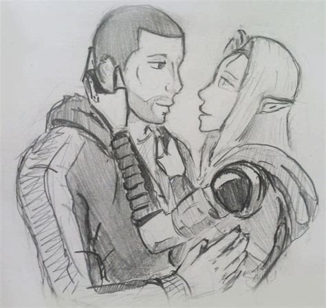 Tali X Shepard 39 By Spacemaxmarine On Deviantart Mass Effect Funny