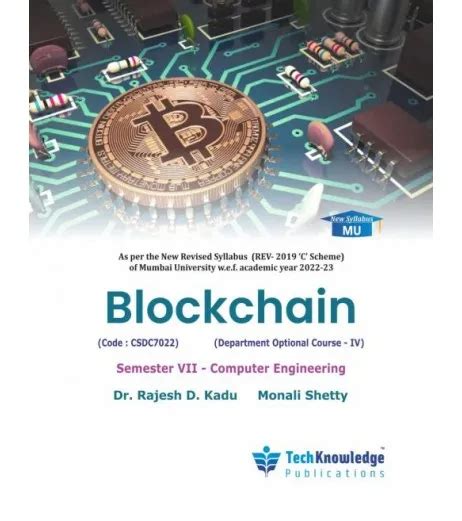 Blockchain Sem 7 Computer Engineering Techknowledge Publication