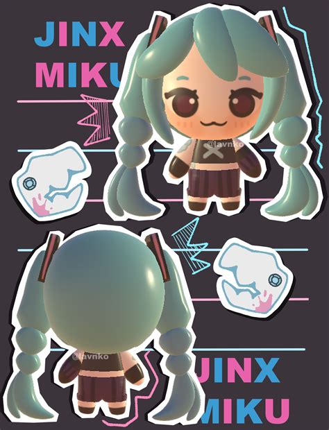 Lavy Lavnko Arcane Jinx Hatsune Miku Jinx League Of Legends