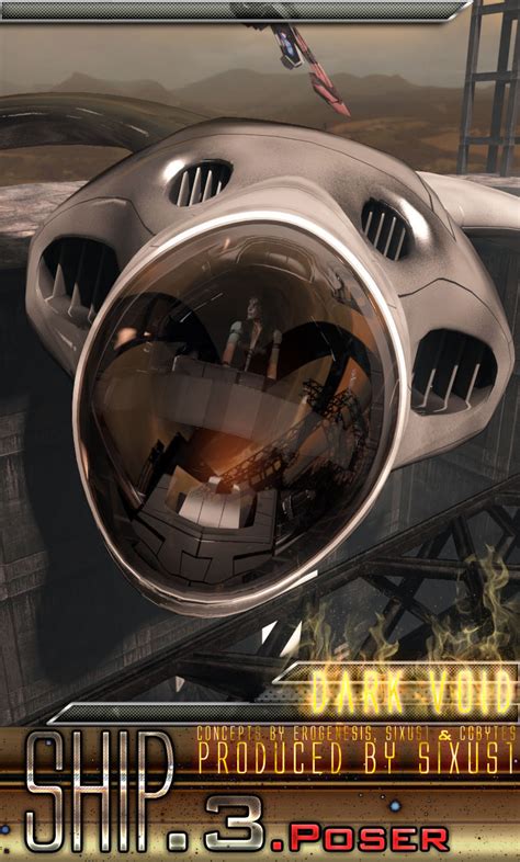 Cgbytes Store Dark Void Ship 3 Construction Set Poser