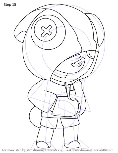 How To Draw Leon From Brawl Stars Brawl Stars Step By Step
