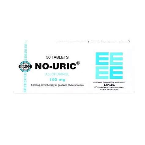 Nu Uric 100 Mg 50 Tablets