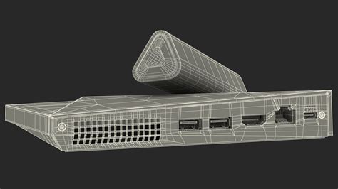 Reproductor Multimedia Digital Basado En Tv Con Control Remoto Modelo 3d 39 Max 3ds Blend