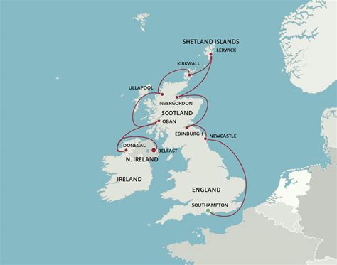 British Isles Brilliance Oceania 10 Night Cruise From London To Belfast