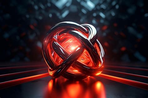 Premium Photo A Wide Shot Of A Knot