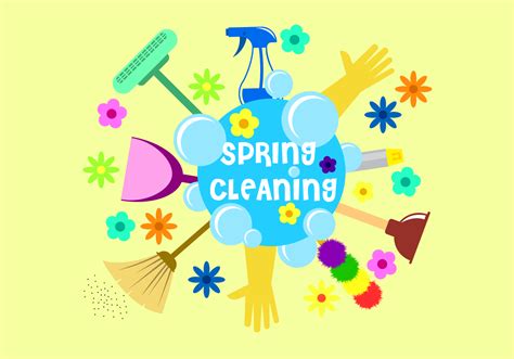 Free Spring Cleaning Vector 112463 Vector Art At Vecteezy