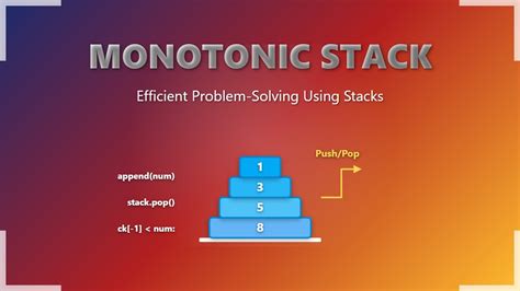 Monotonic Stack Explained Solve Tricky Coding Problems Easily Youtube