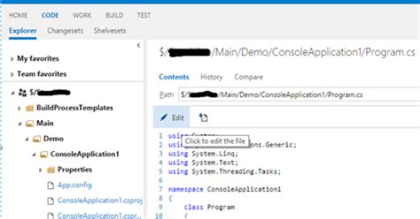 Chamindas Devops Journey With Msft Quick Edit Code In Vso