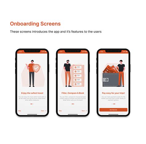 TicketGuru Bus Ticket Booking App UI UX Casestudy Behance