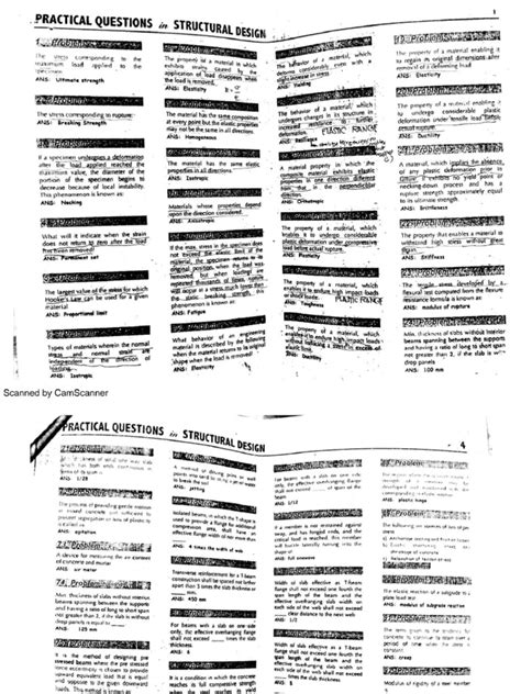 Structural Design Terminologies Pdf
