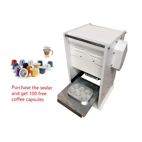 Design Nespresso Coffee Capsule Semi Automatic Sealing Machine Afrimart Online