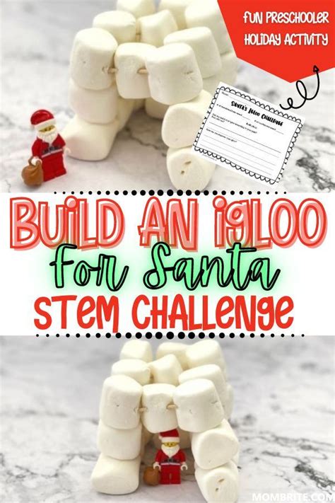 Build An Igloo For Santa Stem Challenge Artofit