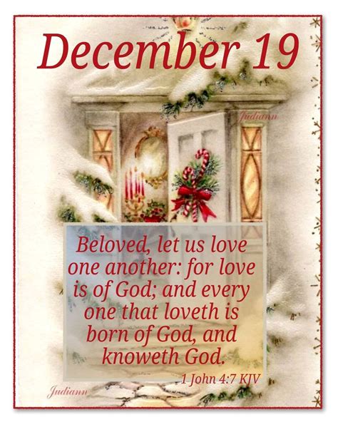 December 19 Quote Via 1 John 47 Scripture Pictures Photos And Images