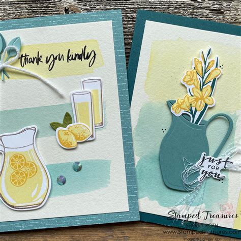 2 Simple Watercolour Background Ideas Stamped Treasures