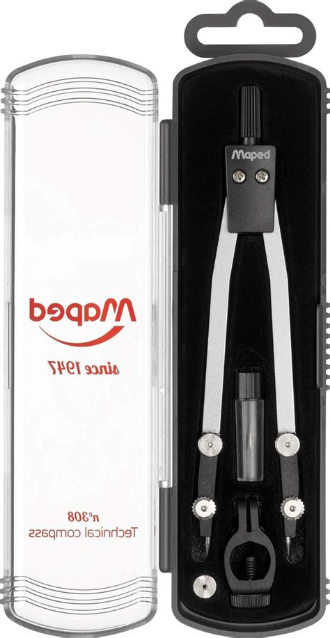 Maped 1947 Technical Compass Set No 308 3 Pieces Uk Toys