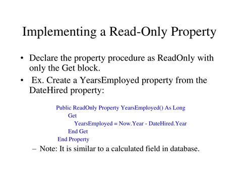 Ppt Objects Andvb Classes Powerpoint Presentation Free Download Id