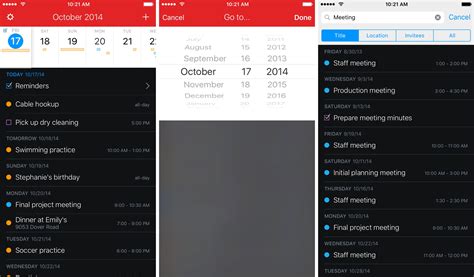 Fantastical Gains Ios 9s Productivity Enhancing Features Apple Watch