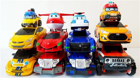 카봇 또봇 슈퍼윙스 장난감자동차 비행기 변신놀이 Carbot Tobot Super Wings Toys Transformation