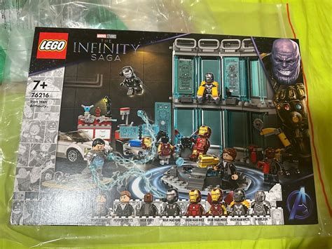 Lego 76216 Iron Man Armory Hobbies And Toys Toys And Games On Carousell