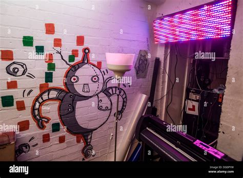 Arduino Sign Reads The Hackspace London Hack Space Shoreditch Ec A Non Profit Community Run
