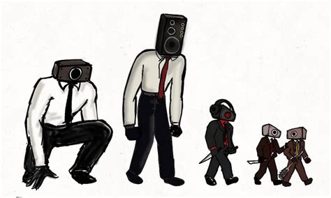 Size Comparison Of Pablo And Other Speakerman Fandom