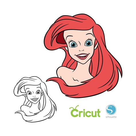 Disney Ariel Face Drawing