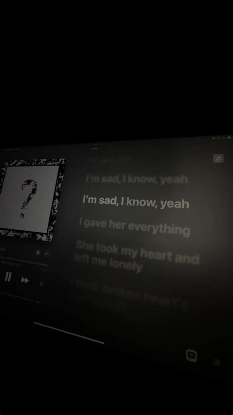 Sad By Xxxtentacion Lyrics And Music Video Tiktok