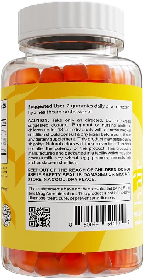 Khair Vitaminas Halal Vitamina D3 Gomitas Gomitas De Vitamina D Con Sabor A Fruta Natural Para