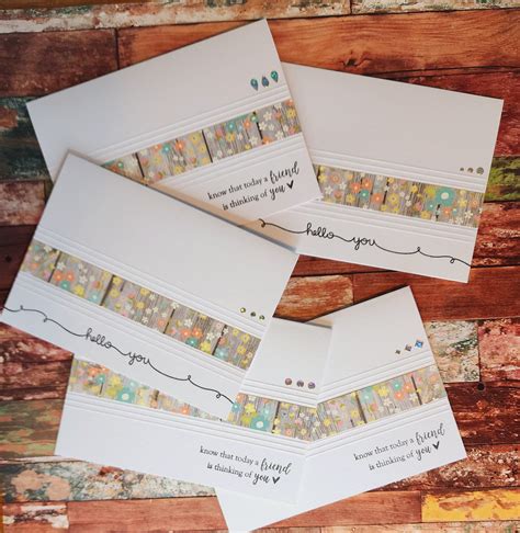 A Set Of Note Cards To Send To A Friend Lined Note Cards Quick Note