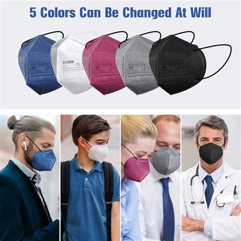 Idoit Ffp2 Masks Face Mask Kn95 Respirator Maskprotective Masks Ce