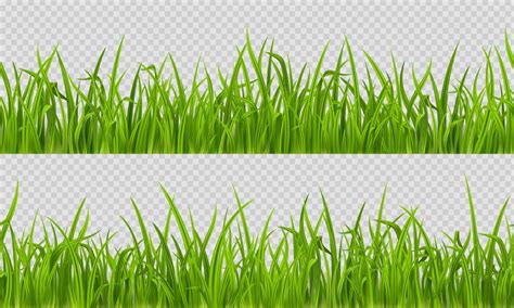 Seamless Grass Realistic Lawn Horizontal Pattern 17427909 Vector Art At Vecteezy