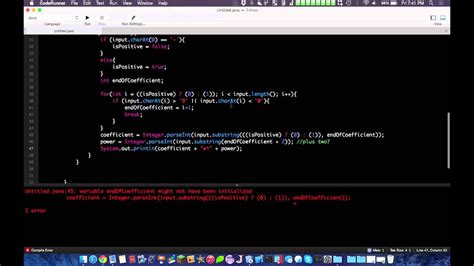 Simple Java Program Tutorial Power Rule And Differentiation Youtube