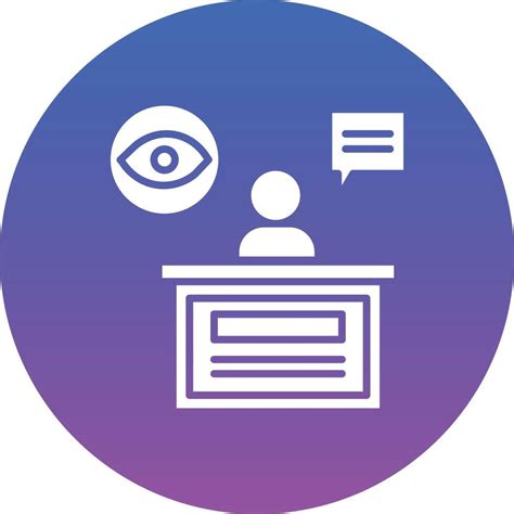 Witness Illustration Icon 54686683 Vector Art At Vecteezy