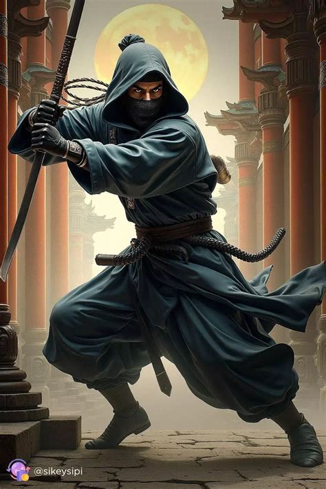 Ninja Art The Silent Guardians Of The Night Ninja Art Warrior Poses