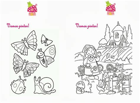 Fazendo A Nossa Festa Colorir Jardim Encantado Livrinho De Atividades